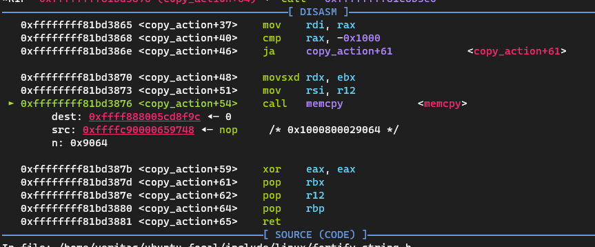 CVE-2022-2639 openvswitch LPE 漏洞分析